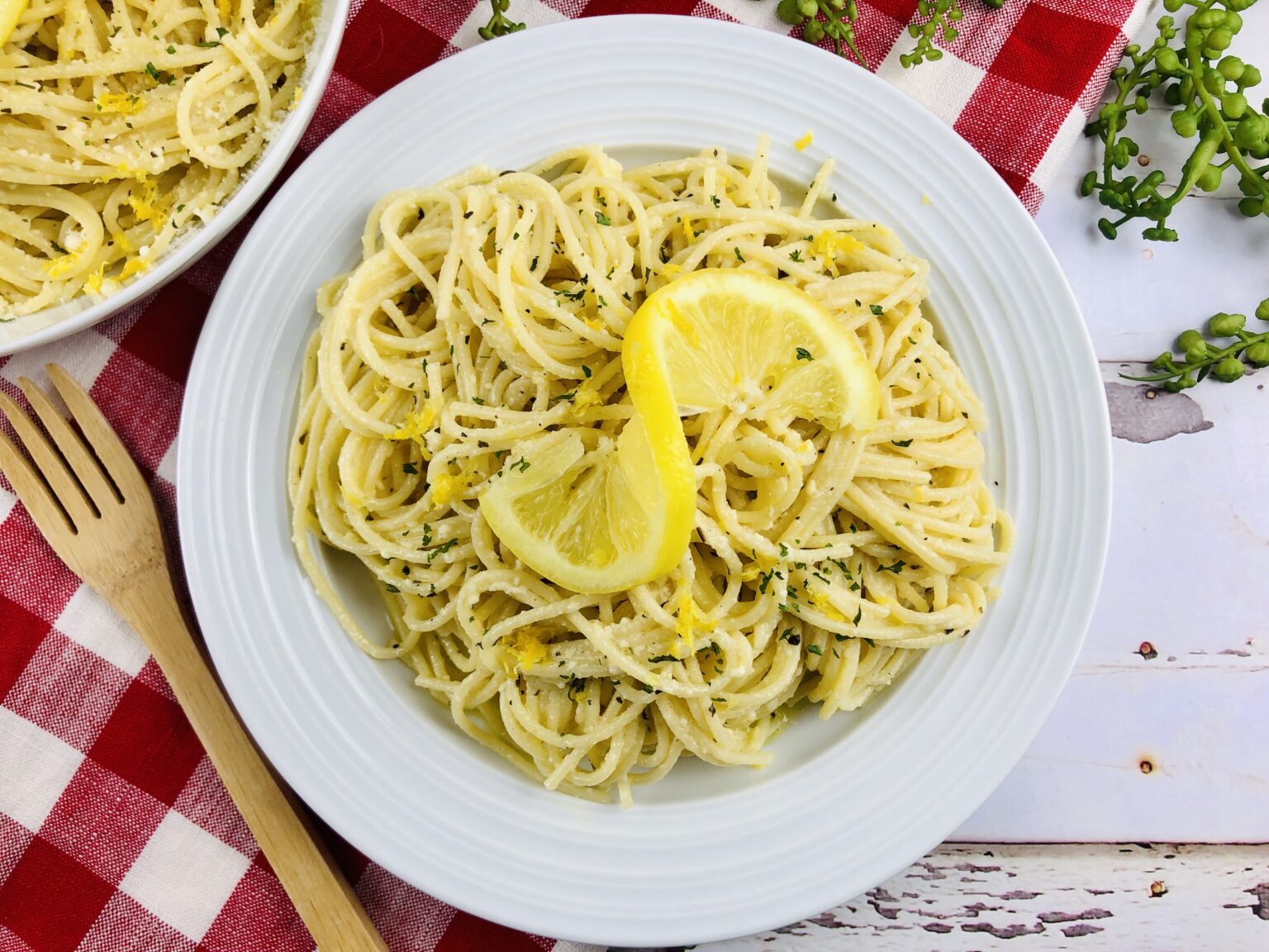 Lemon Spaghetti - Stephanie's Way