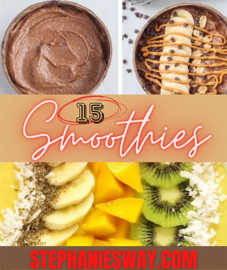 15 Satisfying Smoothie Bowls - Stephanie's Way