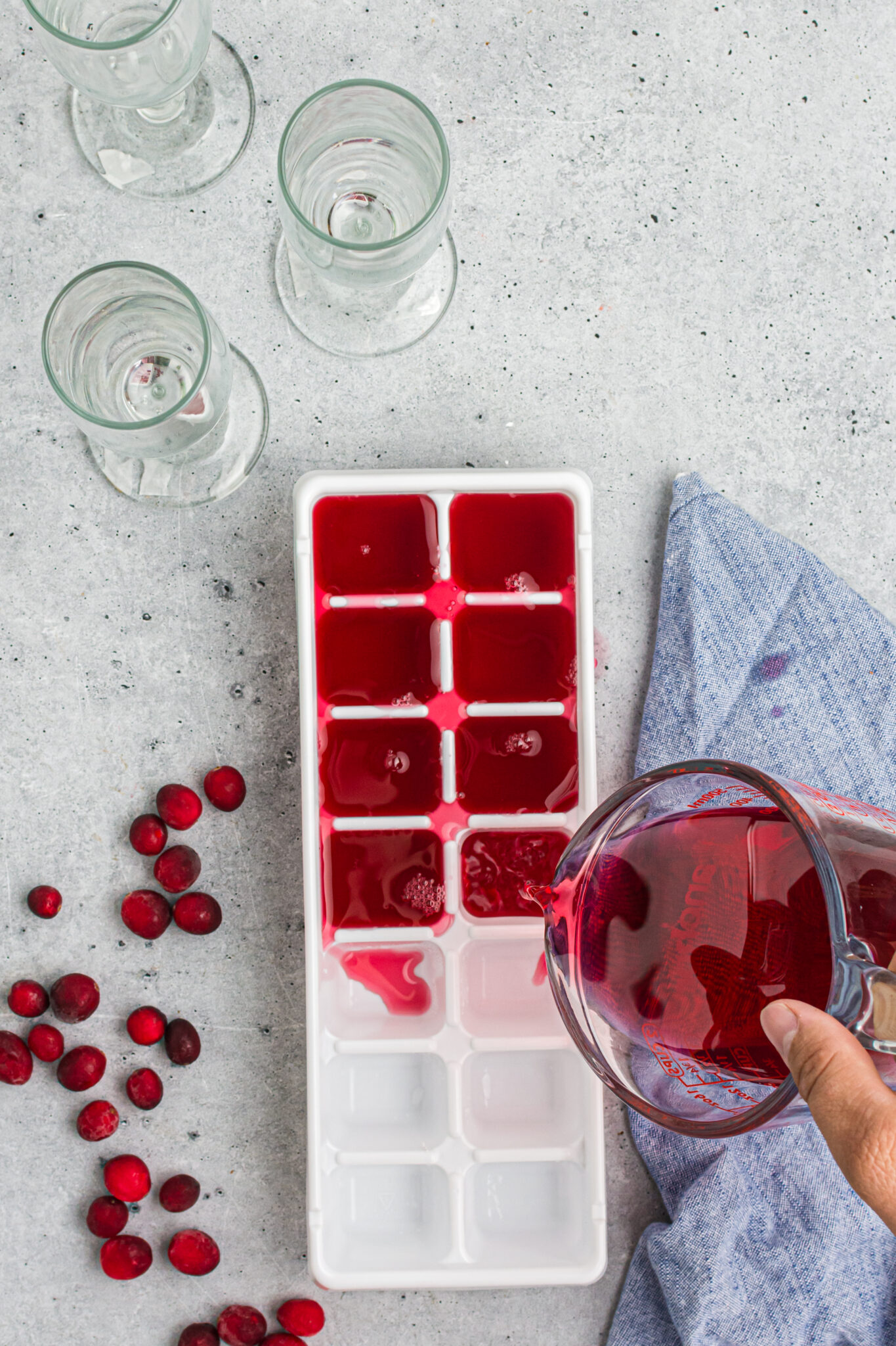 Frozen Cranberry Mimosa - Stephanie's Way