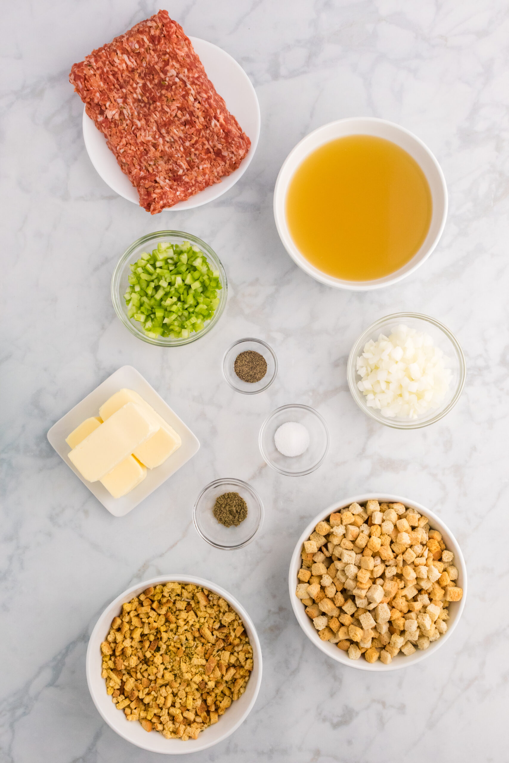 Italian Sausage Stuffing - Stephanie's Way
