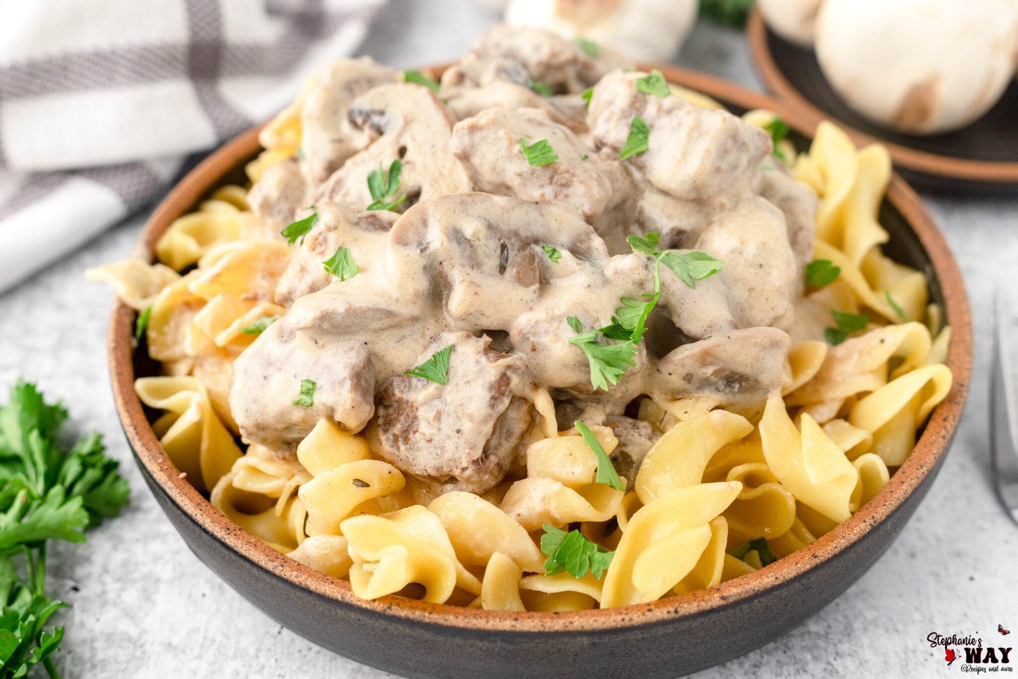 Easy Beef Stroganoff - Stephanie's Way