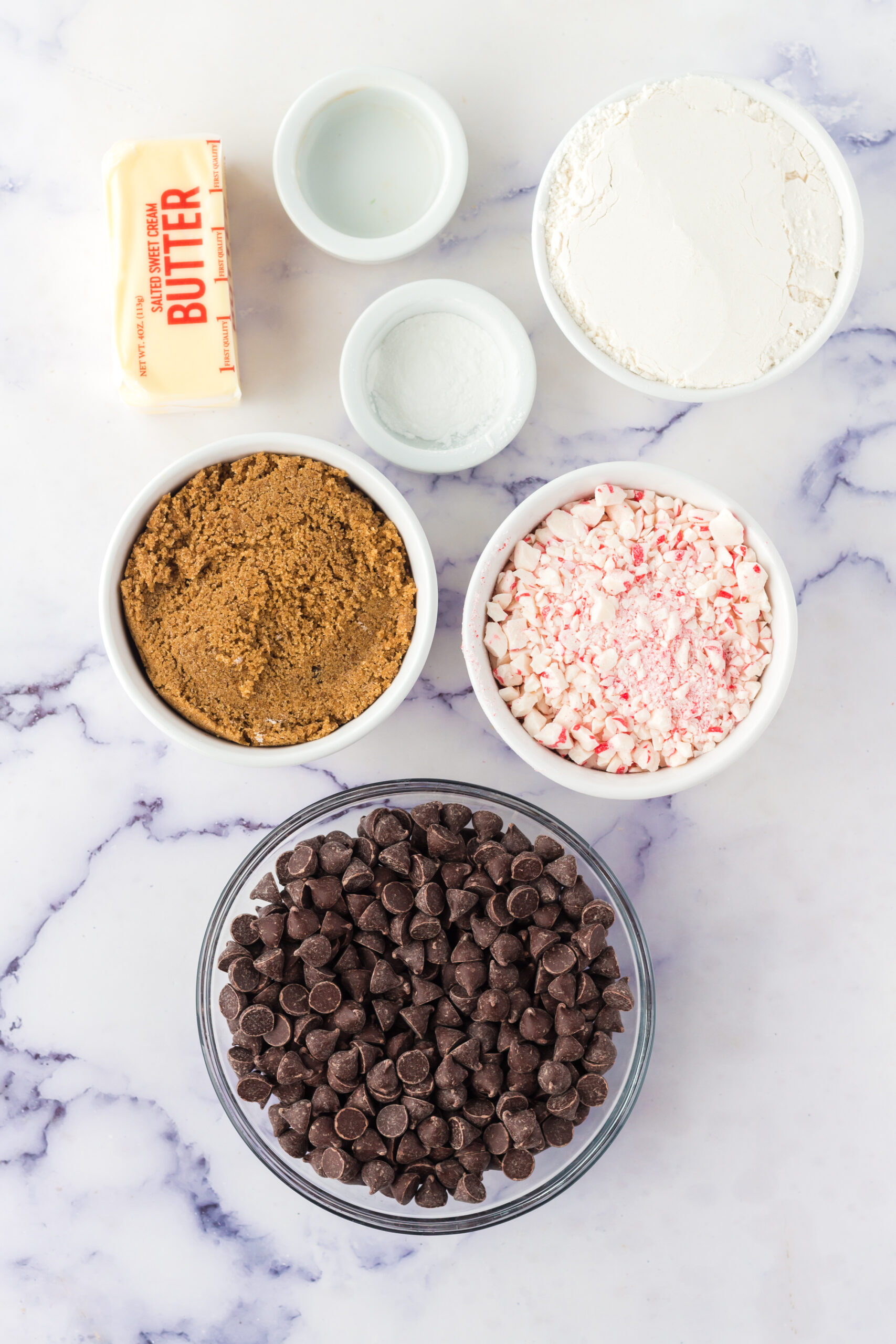 Peppermint Candy Cane Brownies - Stephanie's Way