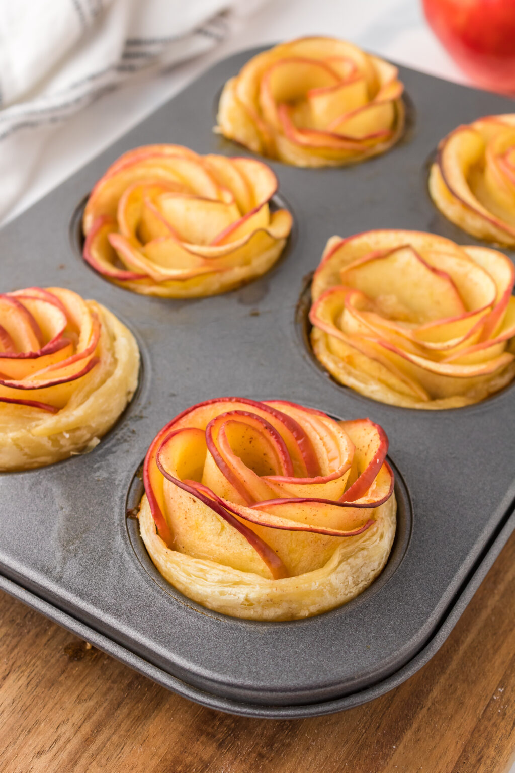 Apple Rose Tart - Stephanie's Way