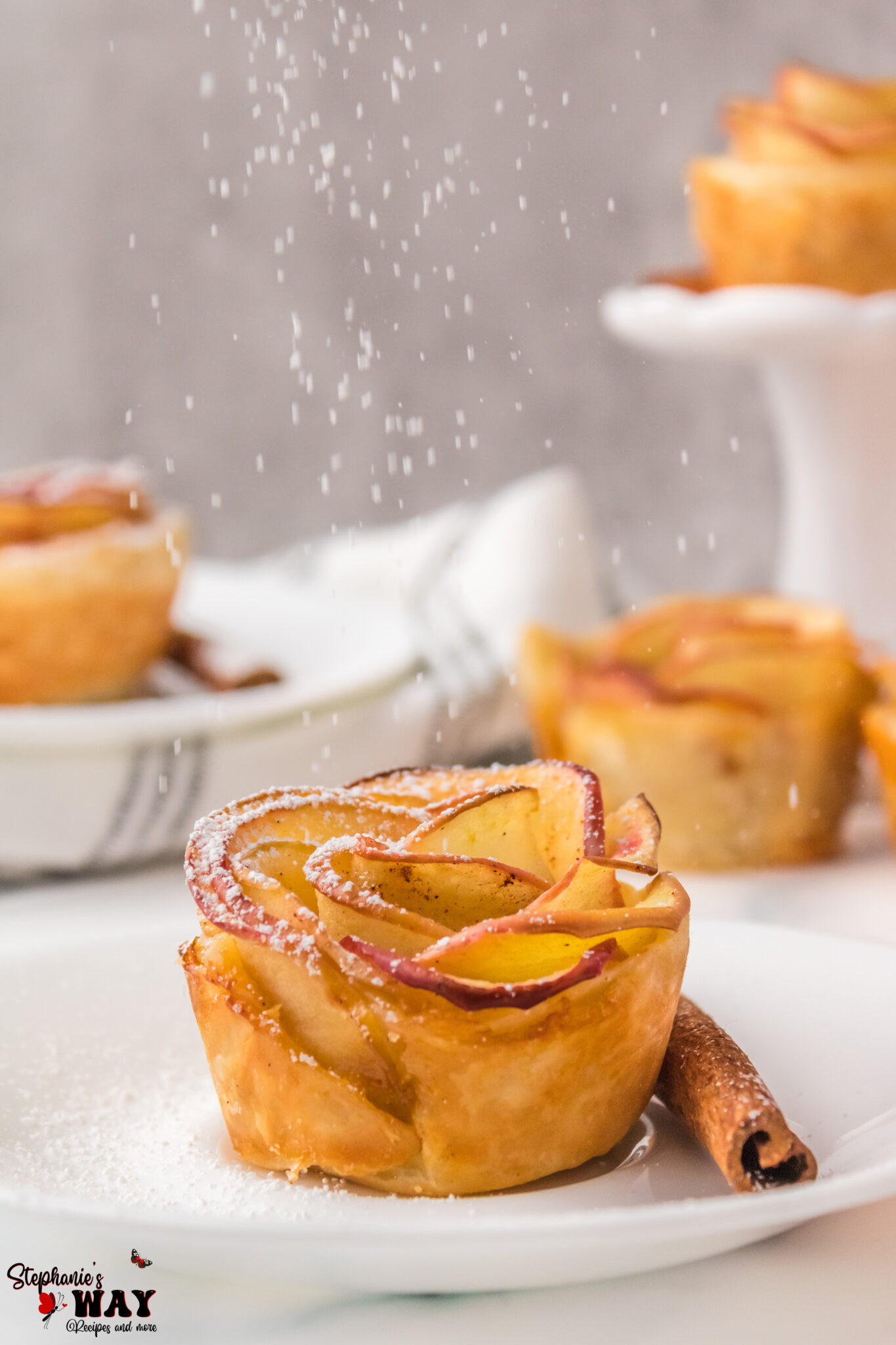 Apple Rose Tart - Stephanie's Way