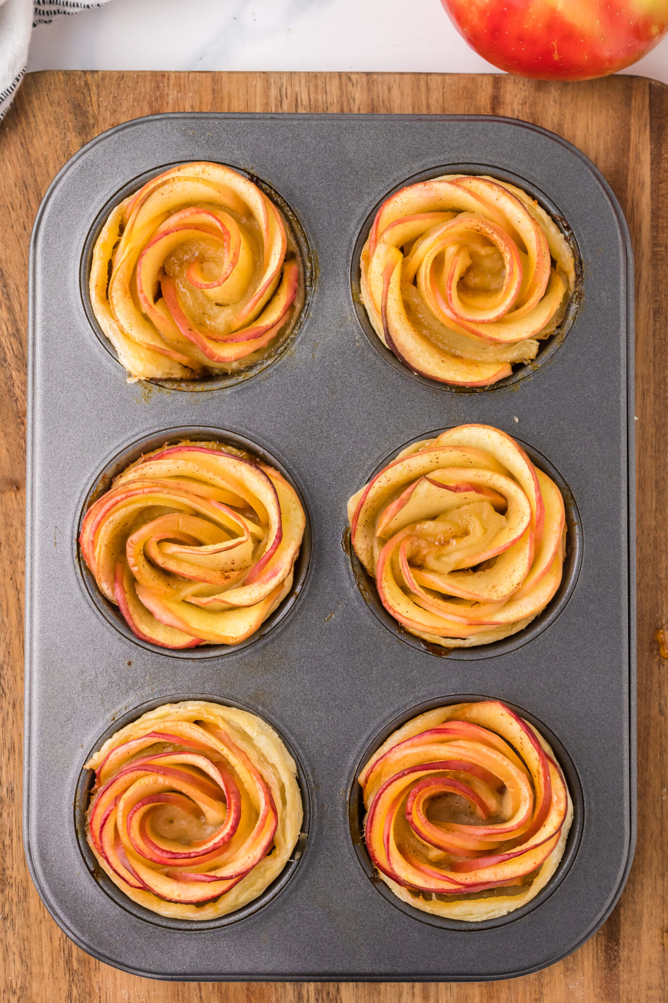 Apple Rose Tart - Stephanie's Way