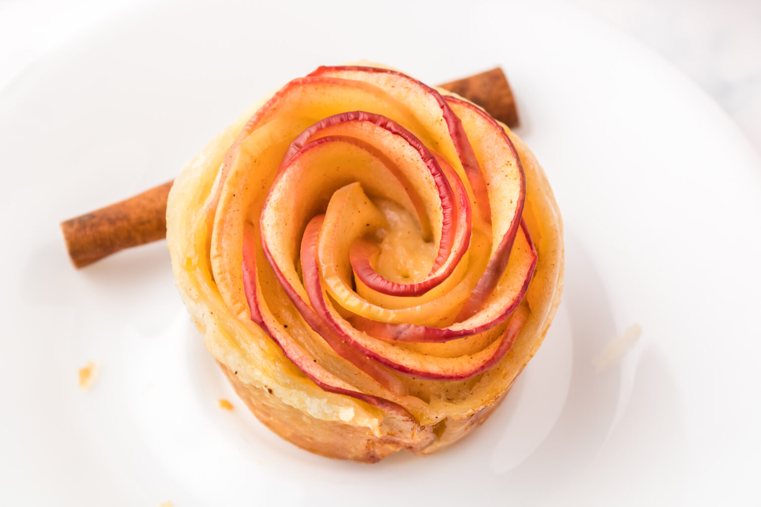 Apple Rose Tart - Stephanie's Way