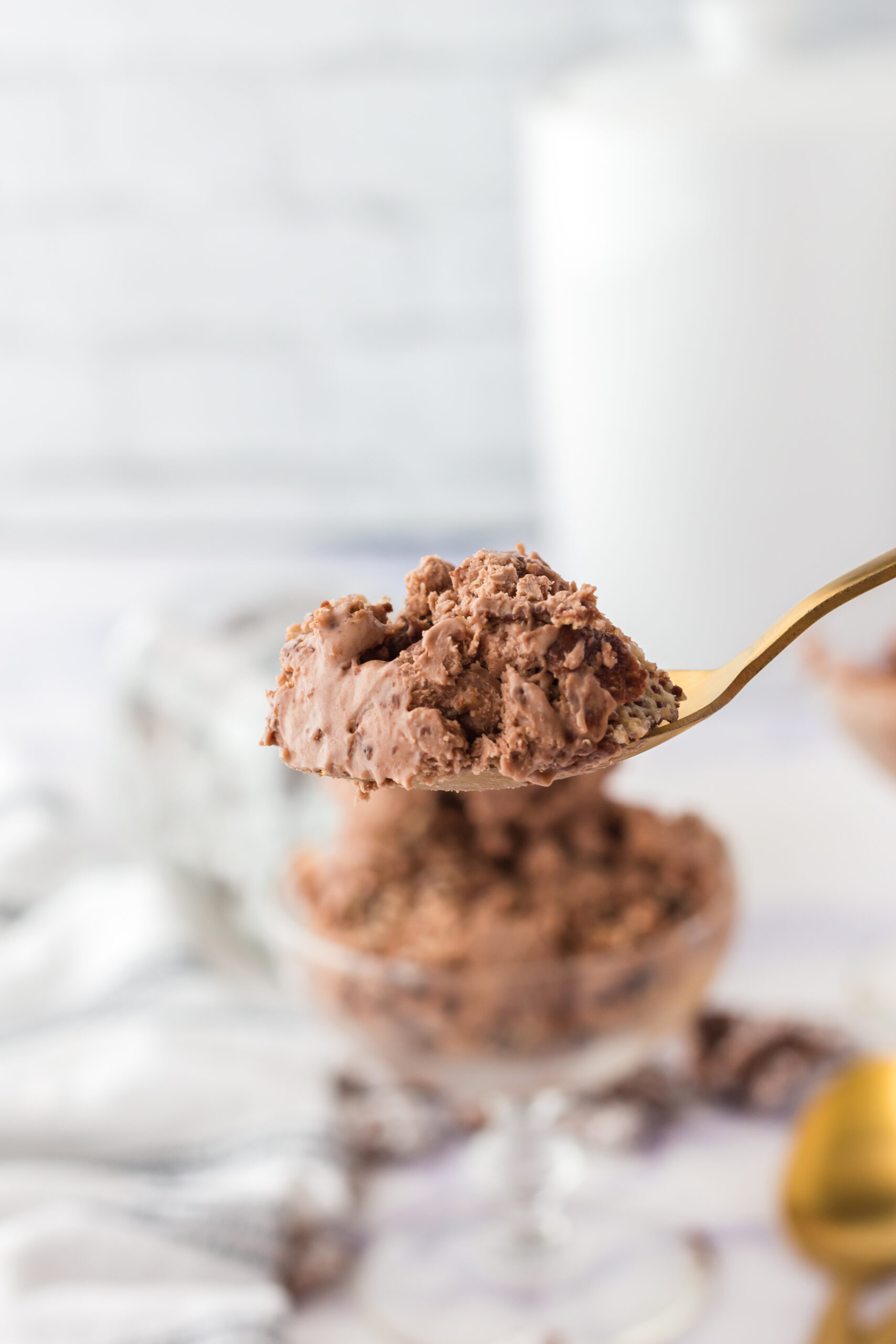 No Churn Muddy Buddy Ice Cream - Stephanie's Way