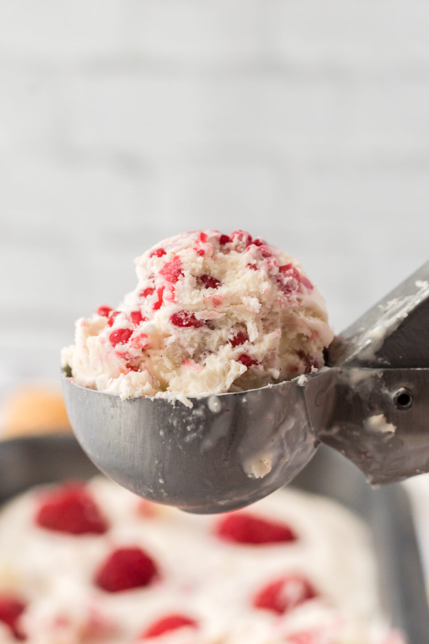 White Chocolate Raspberry Ice Cream - Stephanie's Way