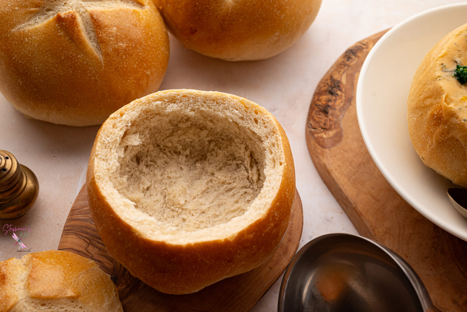 Sourdough Bread Bowls - Stephanie's Way